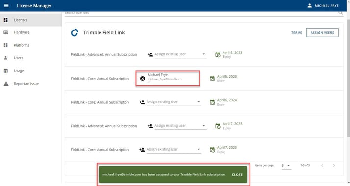 Trimble License Manager Quick Start Guide | BPSE