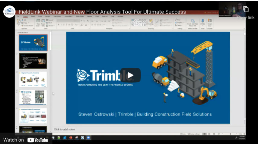 FieldLink Webinar: Floor Analysis Tool