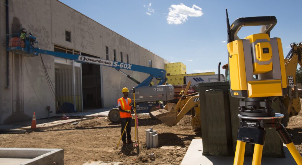 Using Robotic Total Stations To Layout Concrete